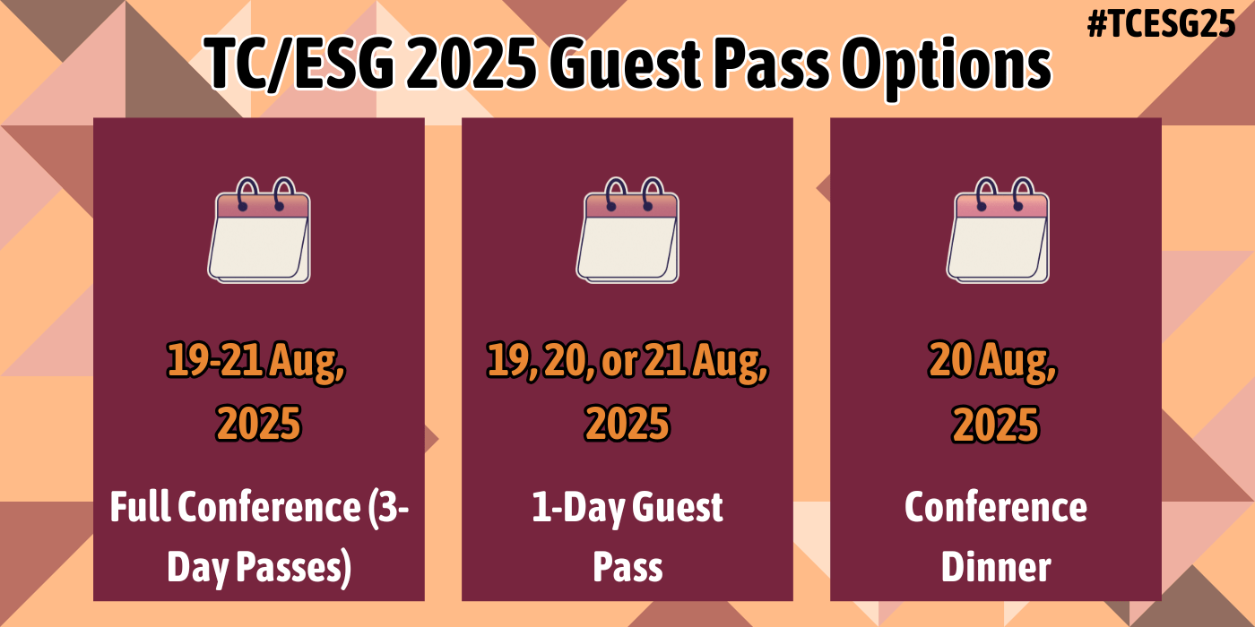 Guest Passes Now Available for TC/ESG 2025! | Transformations Community